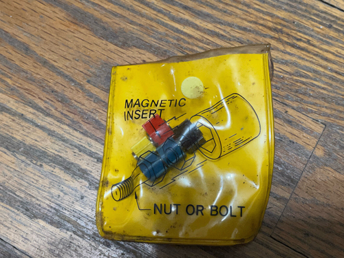 Vintage Sears Craftsman Magnetic Socket Inserts 5 Sizes Model 9-4404 w ...