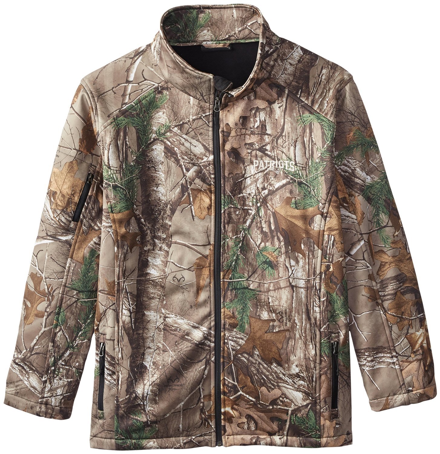 New England Patriots NFL Realtree Camouflage Huntsman Softshell Jackets: M-3XL | eBay