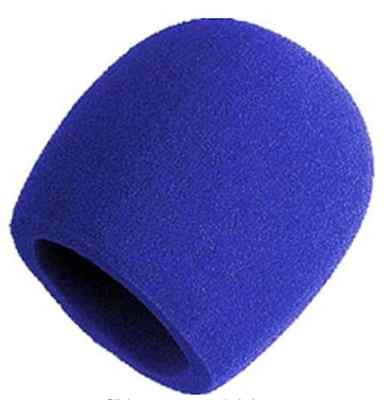 NEW Ships FREE - Shure A58WS-BLU Foam Windscreen for SM58, Other Mics ...