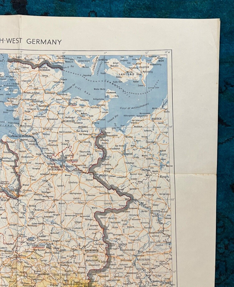 Rhineland Map Wwii