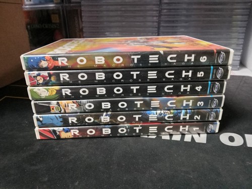 The Robotech Macross Saga DVD Vol 1 2 3 4 5 6 Anime Collection ...