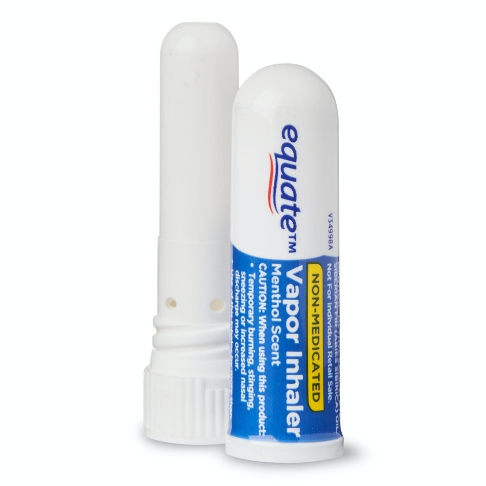 Equate Non-Medicated Vapor Inhaler Stick, Menthol Scent - 1 Pack. Free ...