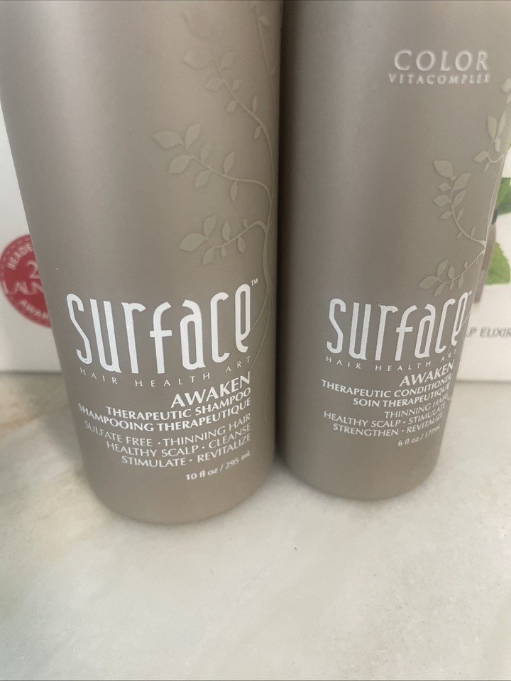 Surface Awaken Therapeutic Shampoo 10 oz. & Conditioner 6 oz. Duo | eBay