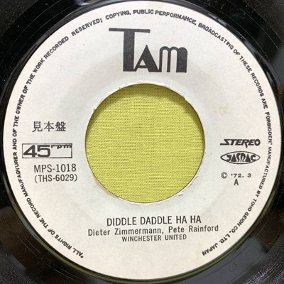 Sample Record Winchester United Diddle Duddle Haha '71 Western Music Ep ...