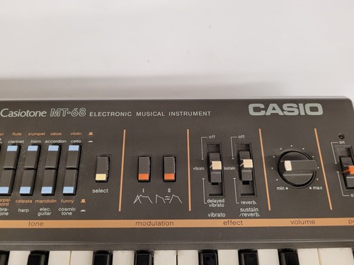 Casio MT-68 Mini Electronic Keyboard - Tested | eBay