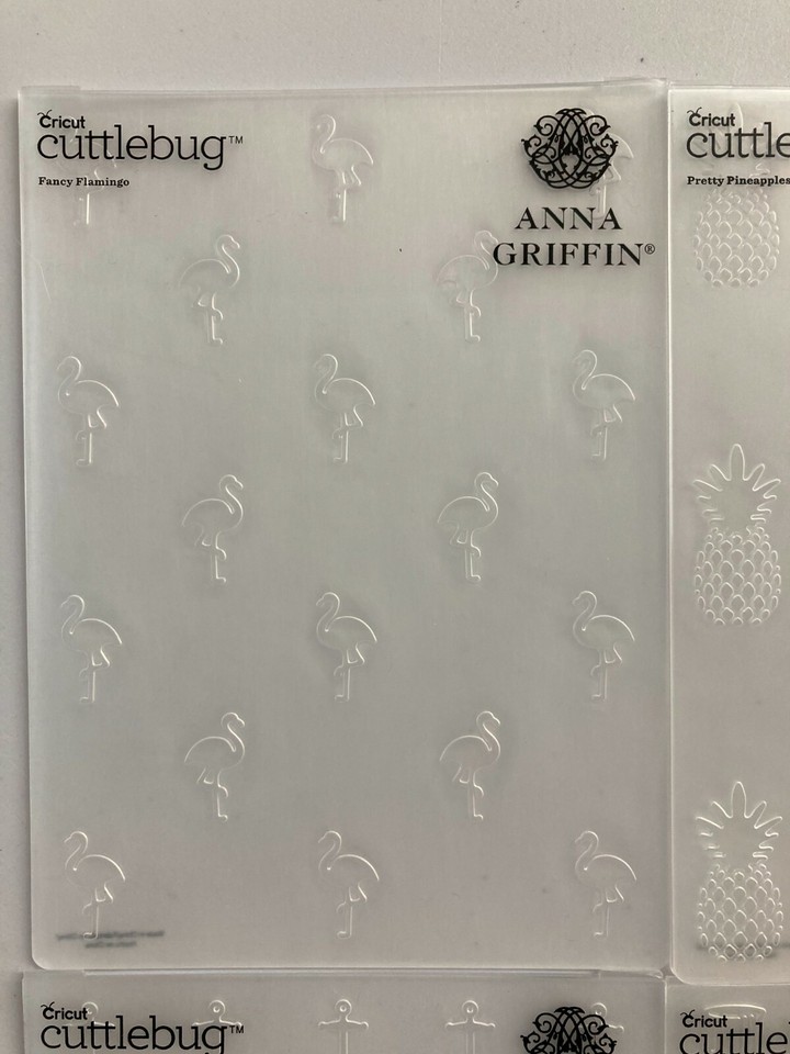 Cricut Cuttlebug Anna Griffin Wedding Tropical Letterpress Embossing ...