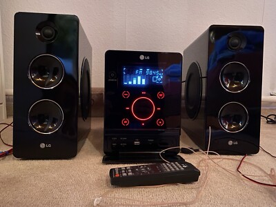 Micro Hi-Fi Anlage mit 160 Watt | CD & Radio | USB - LG FA162-D0U ...