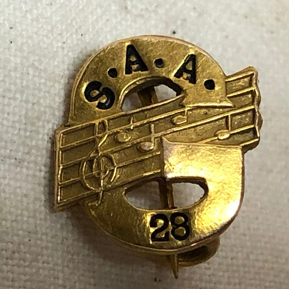 Vintage S. A. A. Pin 28 By BB Co. | eBay
