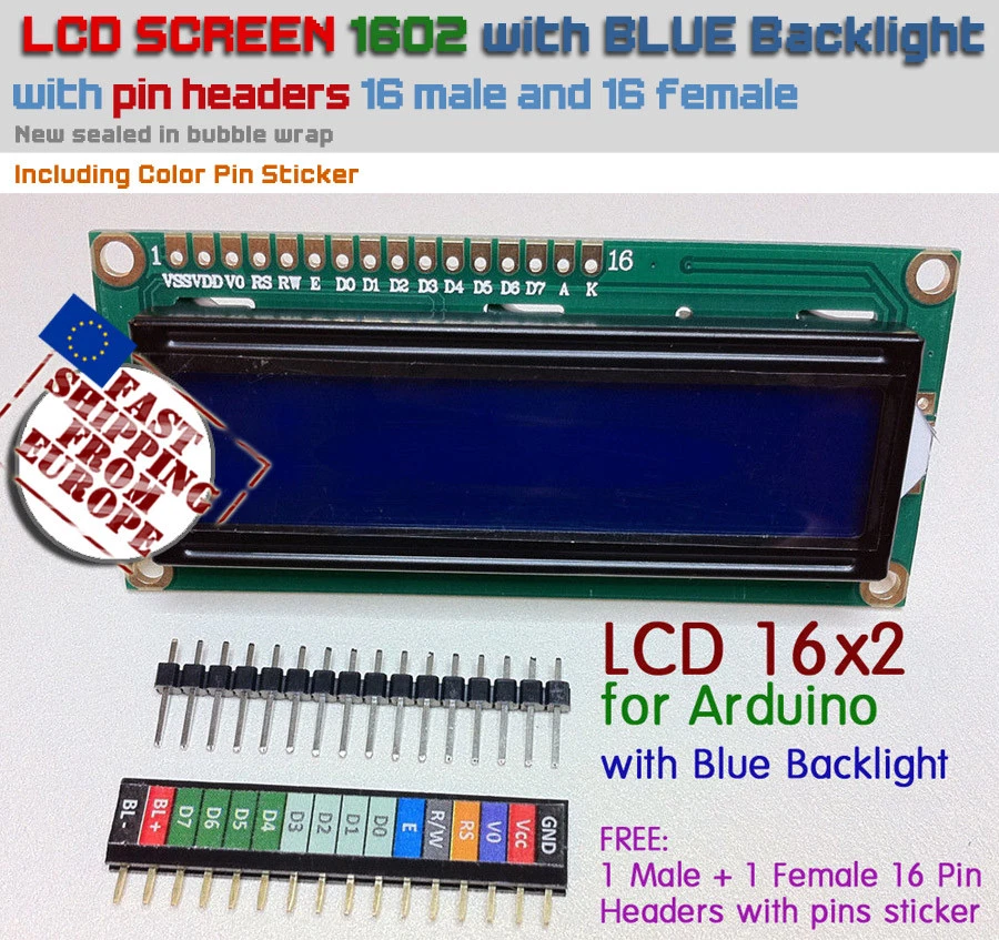 16x2 LCD Arduino, Introduction, Pinout, Datasheet,and, 54% OFF 16x2 LCD Arduino, Introduction, Pinout, Datasheet,and, 54% OFF