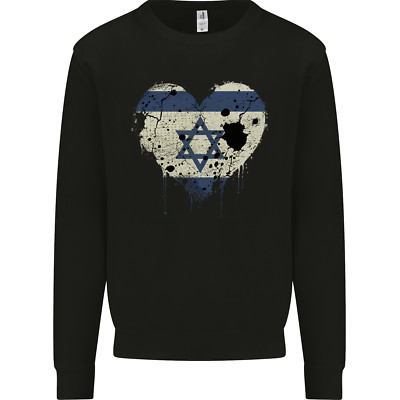Sweat À Capuche Pour Hommes Drapeau D'Israël Jour De Football | eBay