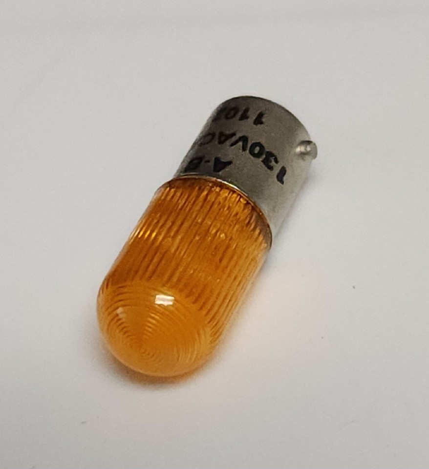 ALLEN BRADLEY 800T N321A 130 VAC VDC Amber Pilot Light Lamp Bulb | eBay