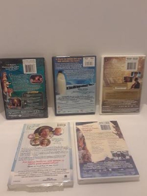 LOT OF 5 FAMILY DVDS (SEE DESCRIPTION SECTION FOR NAMES) - #024 | eBay