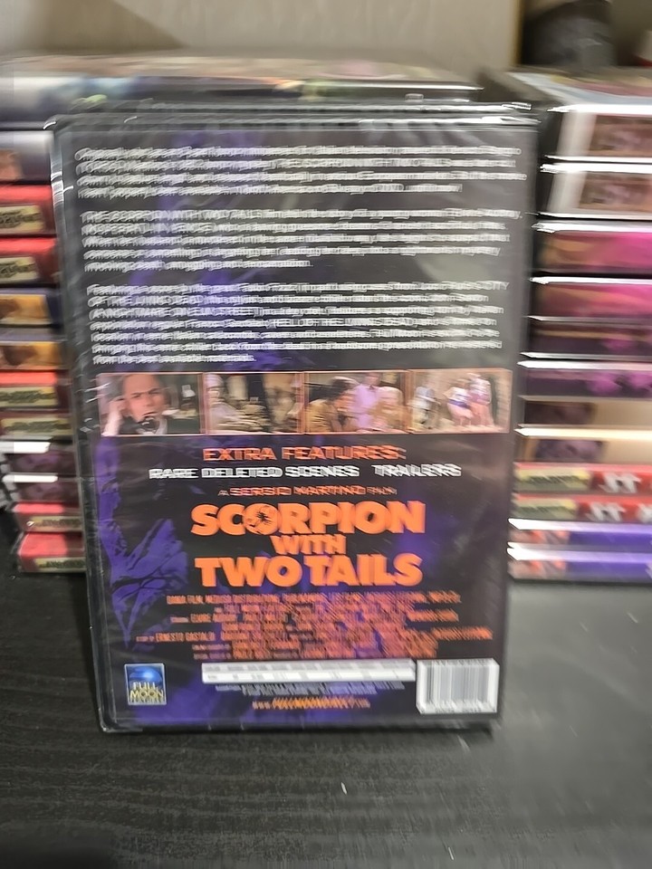 The Scorpion with Two Tails (DVD, 1982) Sergio Martino Full Moon ...