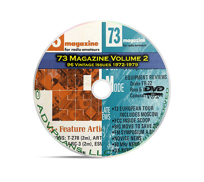 73 Magazine Volume 2, 1972-1979, 96 Ham Amateur Crystal Radio Magazine ...