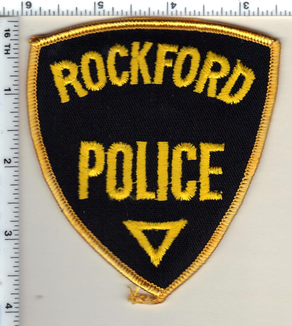 Rockford Police (Illinois) Shoulder Patch - new from 1991 | eBay