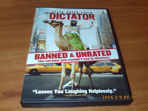 The Dictator (DVD, 2012, Widescreen Unrated) 97363569343| eBay