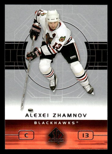 Alexei Zhamnov 2002 SP Authentic #17 Chicago Blackhawks | eBay