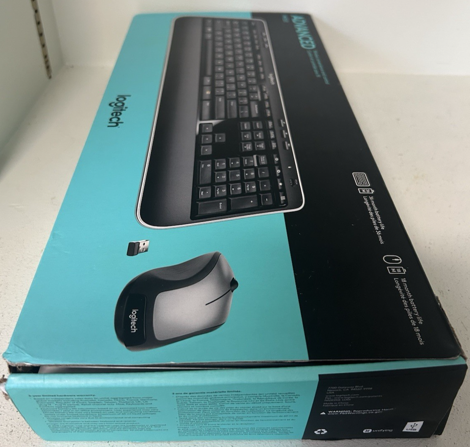 Logitech MK520 Wireless Keyboard and Mouse Bundle | eBay