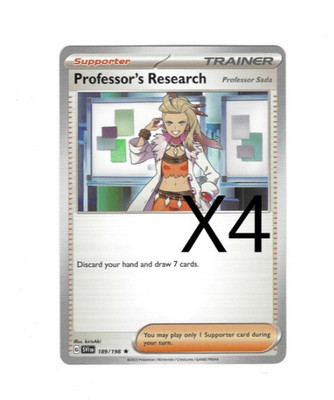 Pokémon TCG - Professor's Research - 189/198 - Deck Exclusives ...