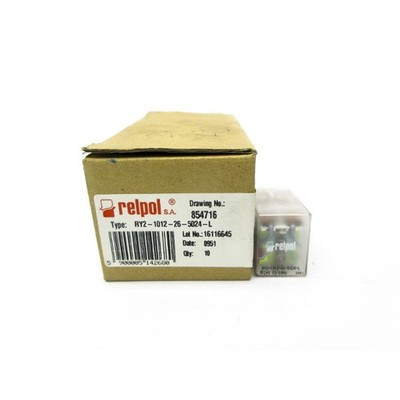 RELPOL RY2-1012-26-5024-L 24V (PKG OF 10) NSMP | eBay