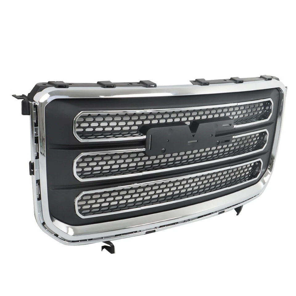 Grille Shell Assembly Chrome+Black For GMC Acadia SLT Models 2013-2016 ...
