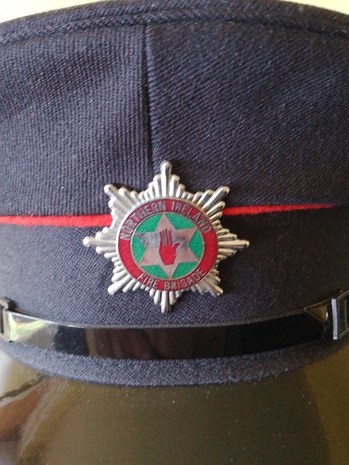 Northern Ireland Fire Brigade Cap + Badge | eBay