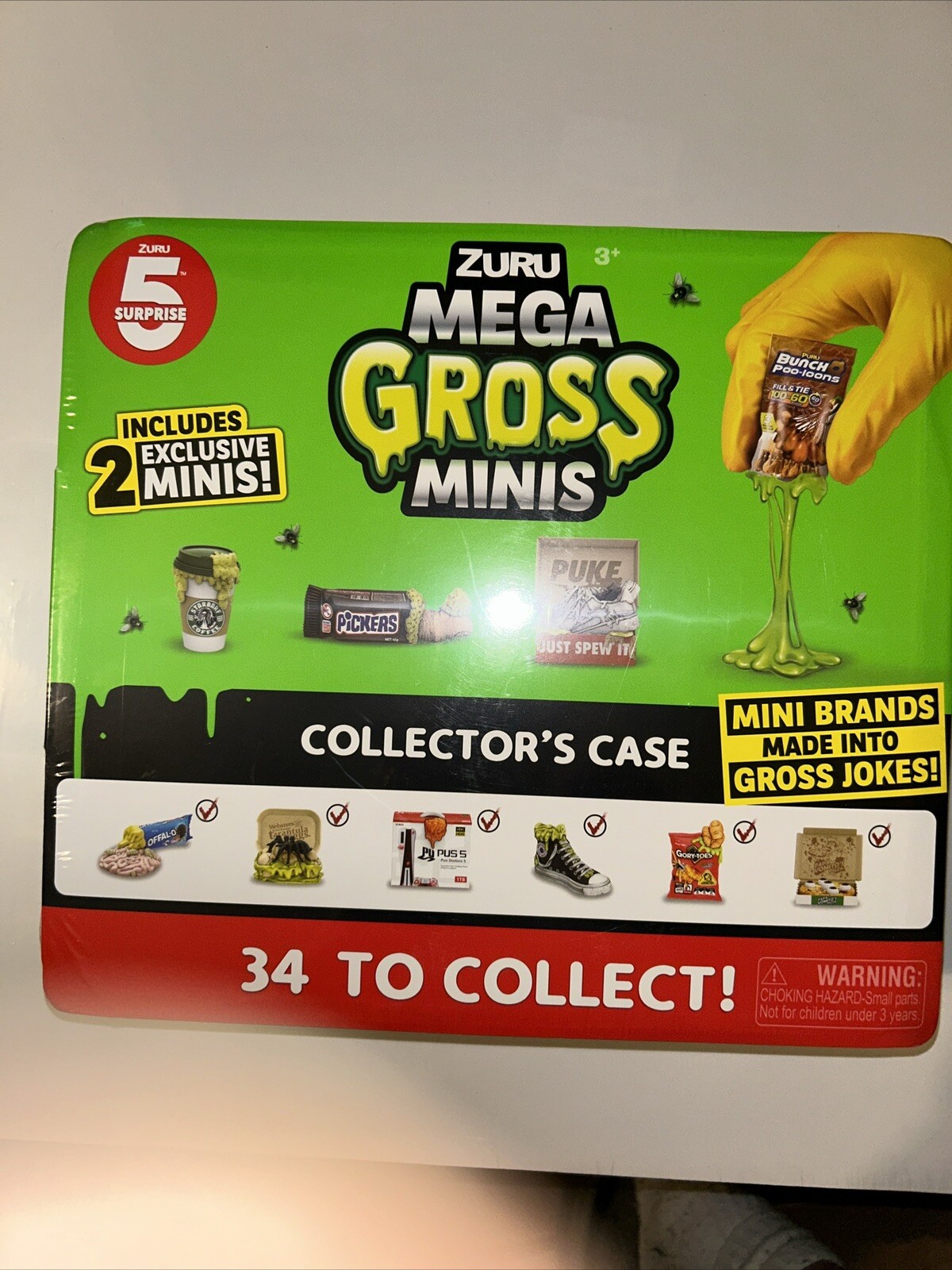 Zuru 5 Surprise Mega Gross Minis Miniatures Collectors Storage Case New ...
