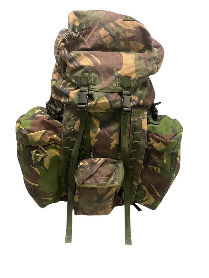 British Army DPM Bergen Rucksack Long Back 100 - 120 L Hiking Military ...