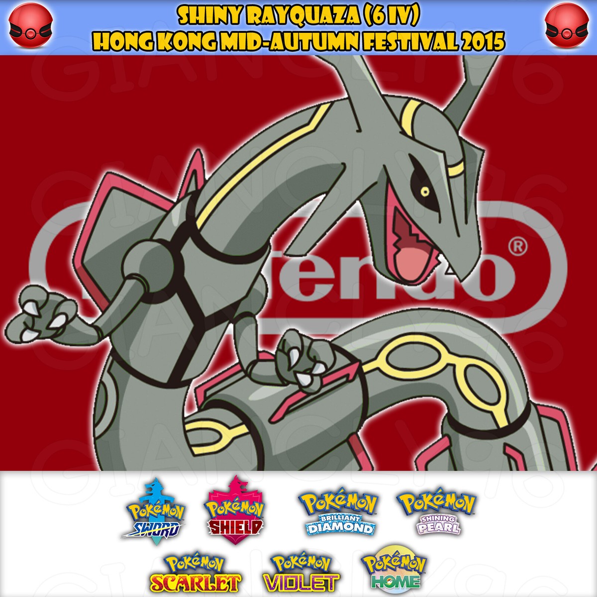 Pokémon Rayquaza Cromatico Shiny Rayquaza Protagonista Dei Nuovi