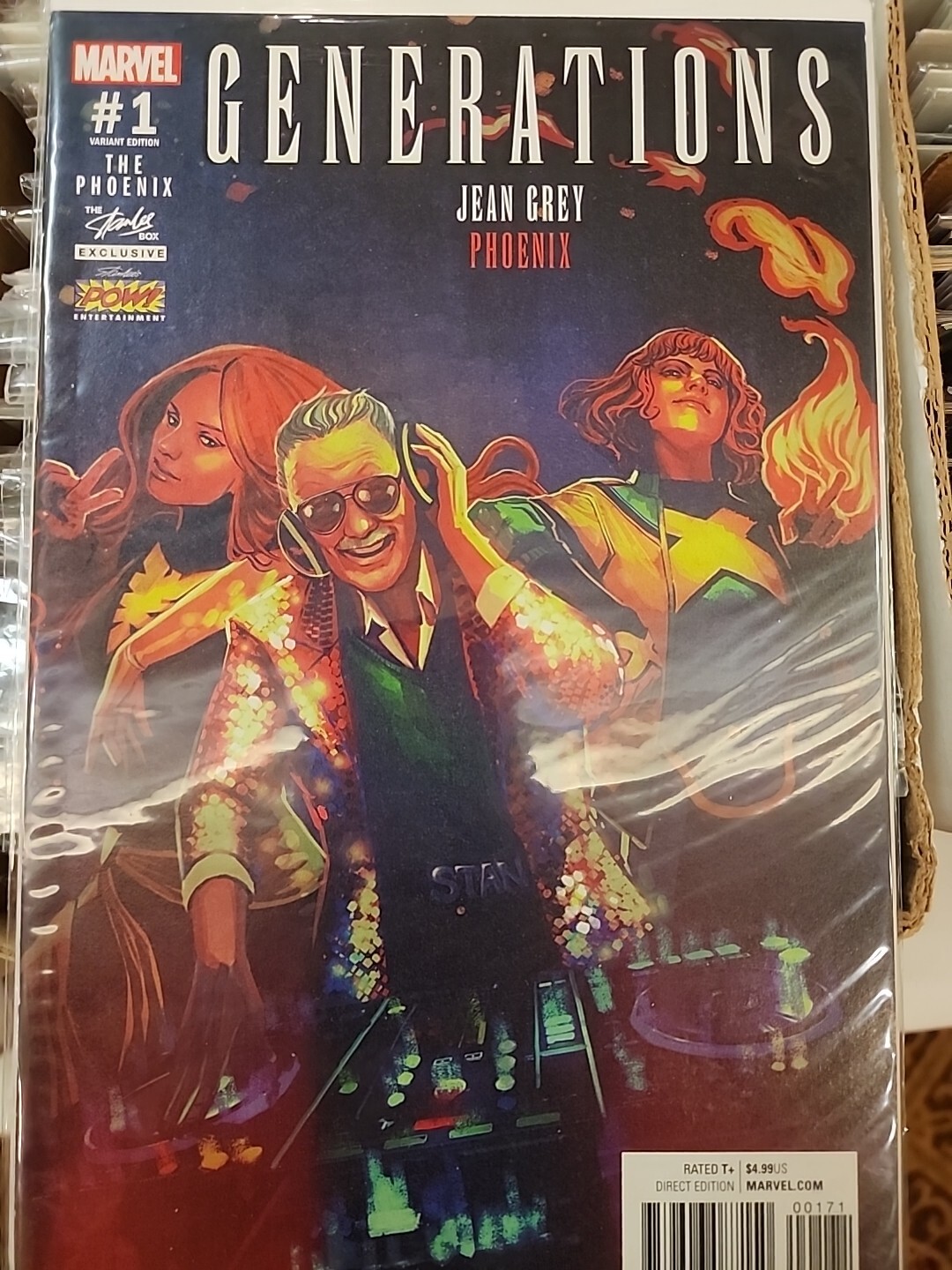 Marvel Generations The Phoenix & Jean Grey Vol 1 #1 Variant Stan Lee ...