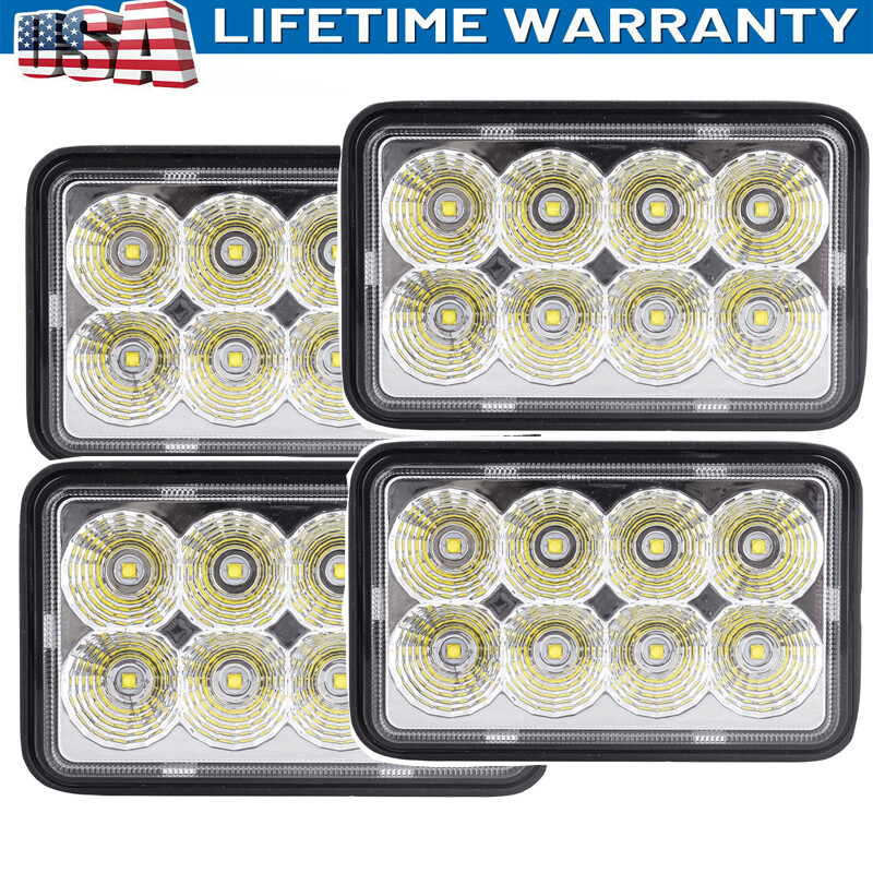 4PCS TL650 LED Work Light For Bobcat Ford New Holland Skid Steer ...