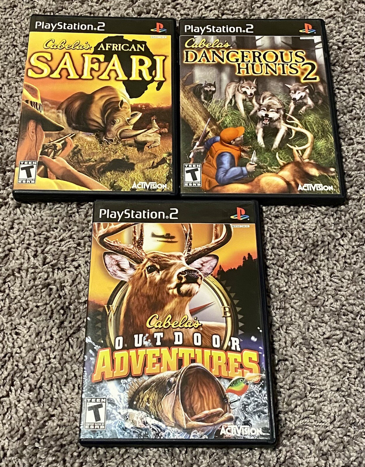 Cabelas Hunting PS2 Game Lot Of 3 CIB Tested Works | eBay