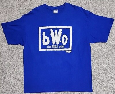 Vintage ECW Blue World Order BWO Wrestling Shirt 2XL 1997 WWF WWE WCW ...