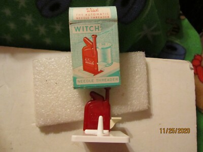 Vintage Witch Automatic Needle Threader w/Box Made in West Germany | eBay