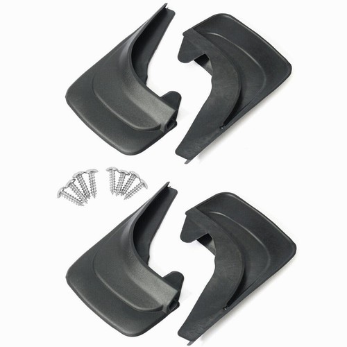 Car Van Accessories Molded Splash Guards Mud Flaps 4Pcs Front Rear Kit ...
