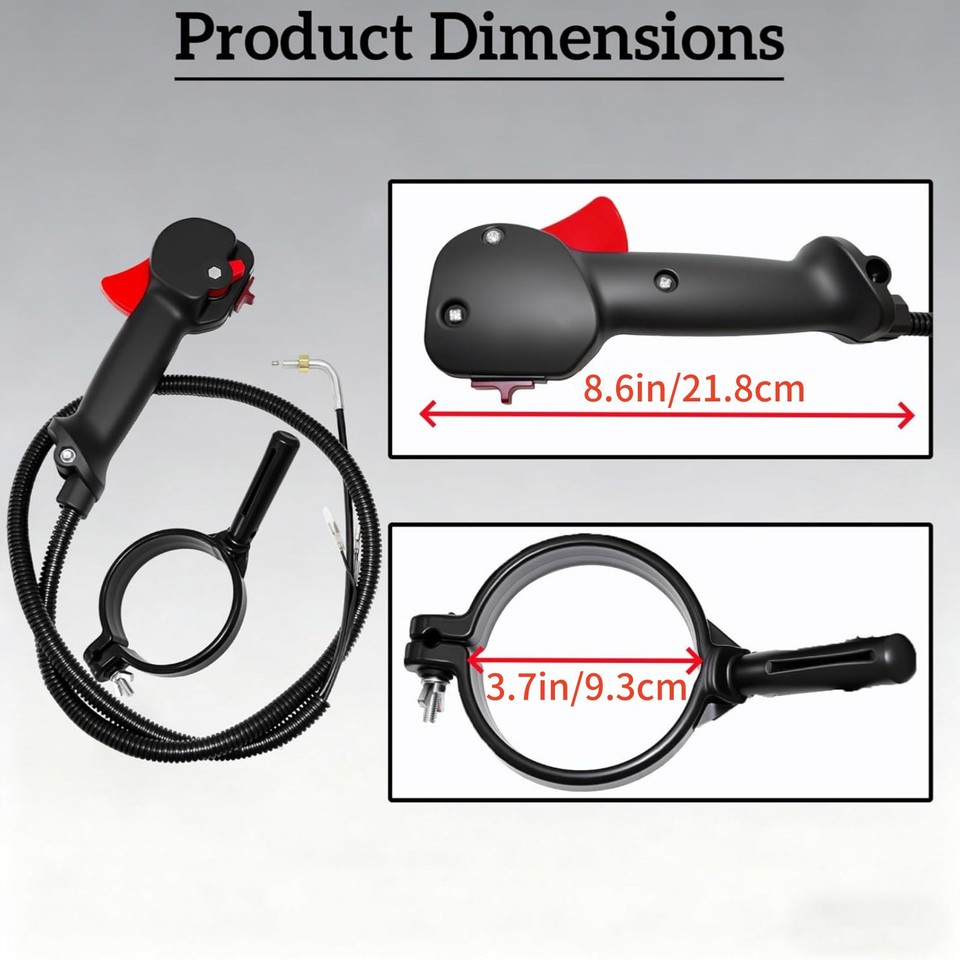 Right Hand Throttle Control Module For Redmax Backpack Leaf Blower EBZ ...