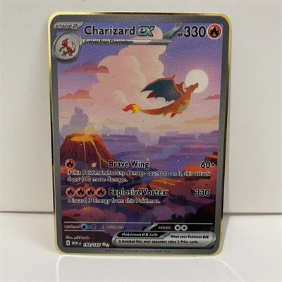 Pokemon Card Charizard EX 199/165 Gold Metal Card - Carta In Metallo ...