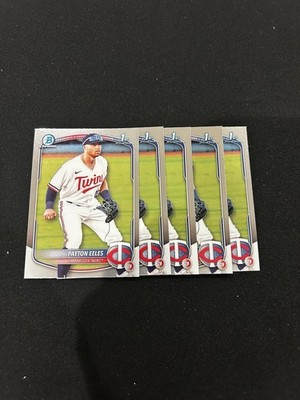 (5) 2025 Bowman Payton Eeles 1st Chrome Minnesota Twins #BCP-78 Lot | eBay