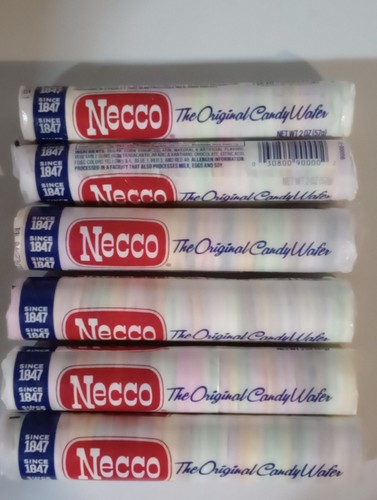 Necco Wafers Original Assorted Candy Rolls Set of 6 | eBay