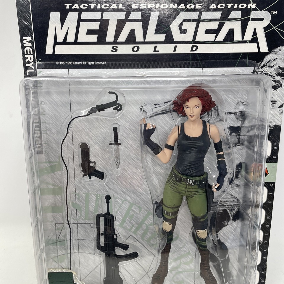 Meryl Silverburgh McFarlane Toys Metal Gear Solid Action Figure NEW ...