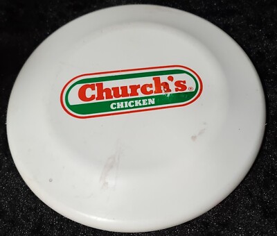 VINTAGE CHURCH's CHICKEN ADVERTISING PROMOTIONAL FRISBEE | eBay