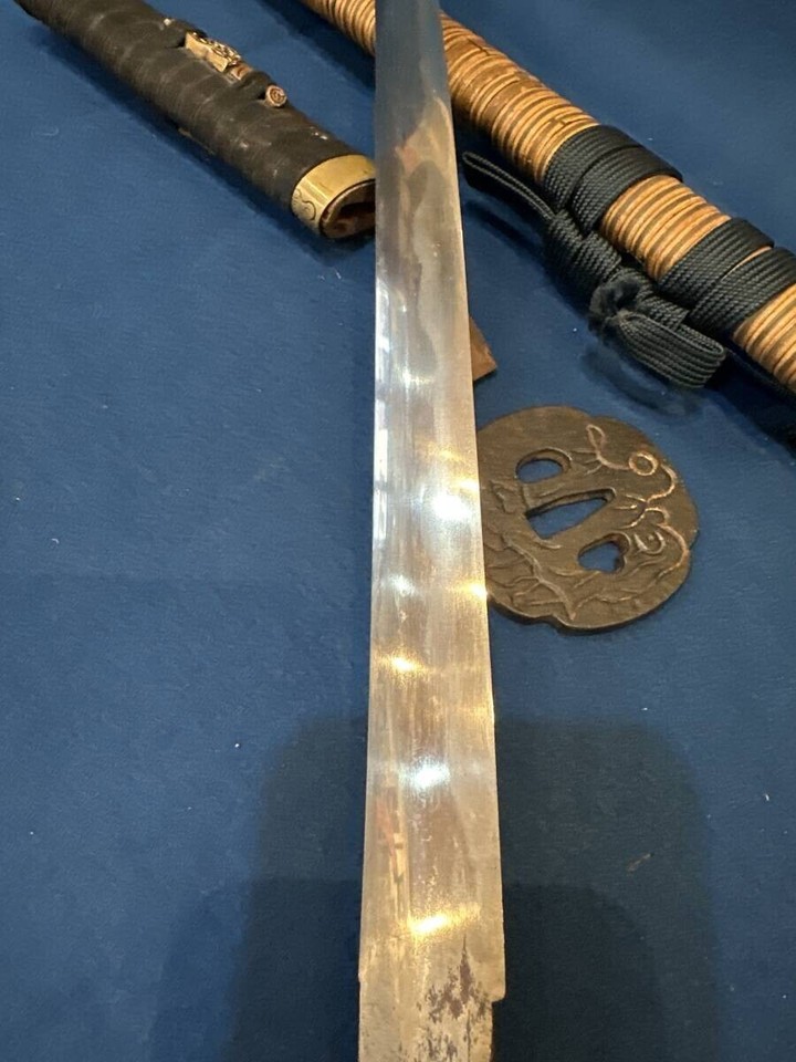 Japanese Sword Antique Wakizashi (Certificate included; Early Edo; c ...