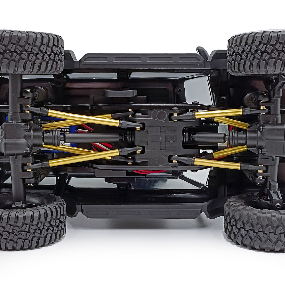 Stainless steel / Brass High Clearance Links Kit for 1/18 RC Car TRX4M ...