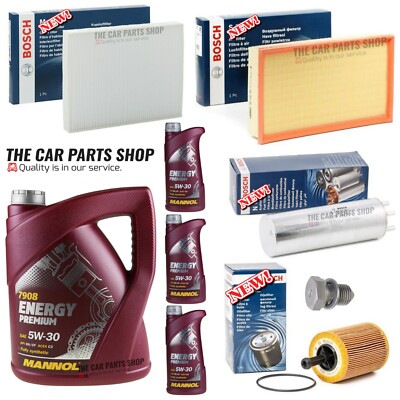 COMPLETE BOSCH SERVICE KIT MANNOL FULL SERVICE KIT FOR VW T30 2.5 ...