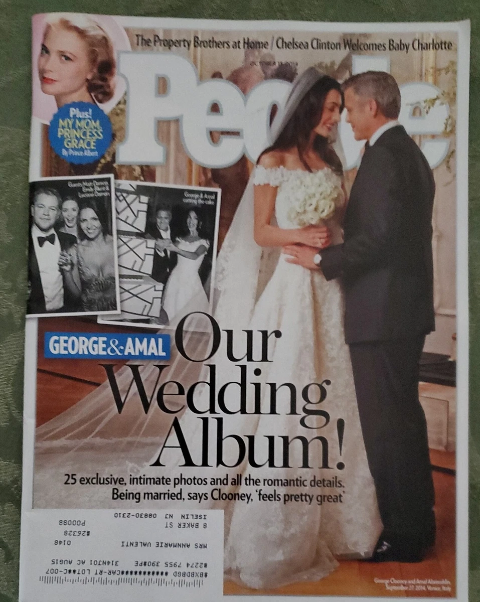 George Clooney And Amal Alamuddin Wedding Photos