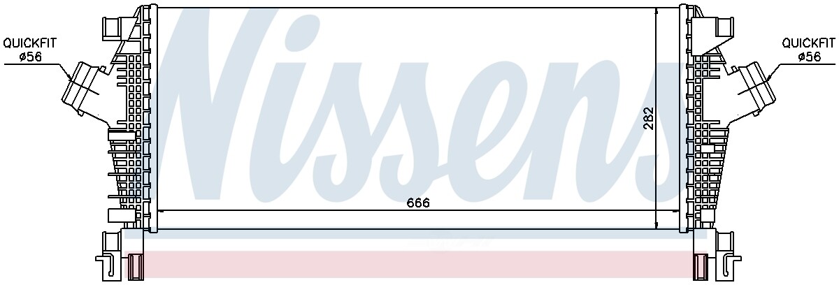 Nissens North America 96555 - Intercooler for sale online | eBay