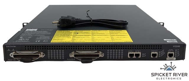 Cisco VG248 48 Port Voice Over IP Analog Phone Gateway for sale online ...