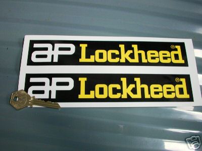 AP LOCKHEED Car Motorcycle stickers Trident Lola T70 F1 | eBay UK