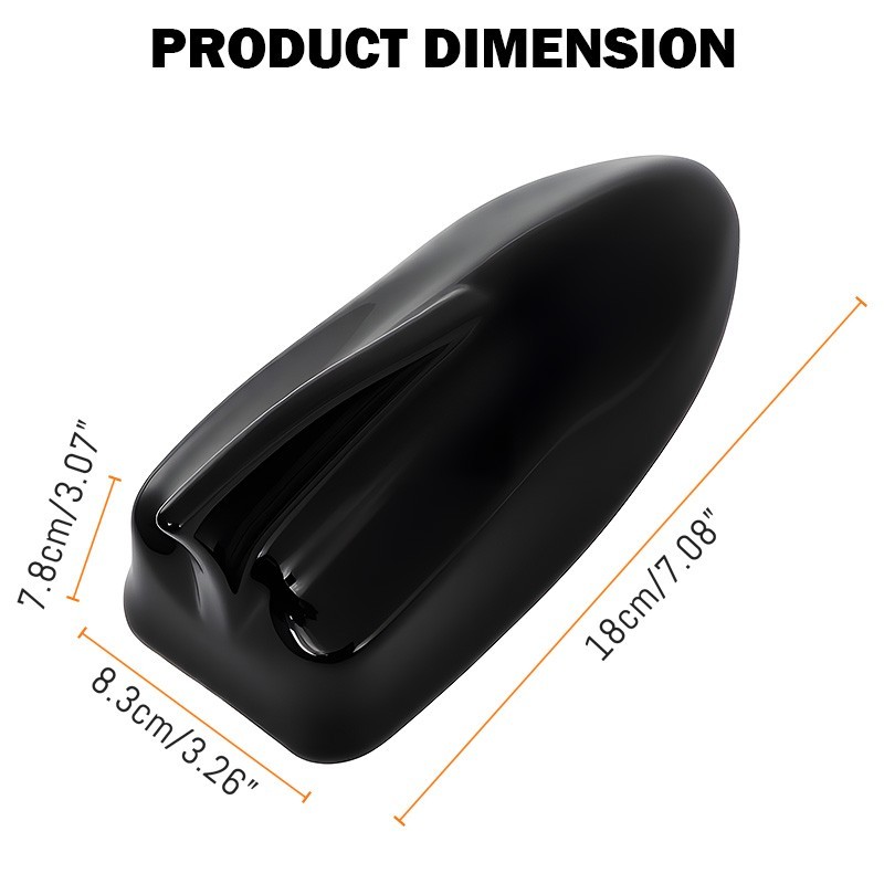 For Hyundai 2018 2019-2021 Kona Fin Roof Car Shark Antenna Cover 96210 ...