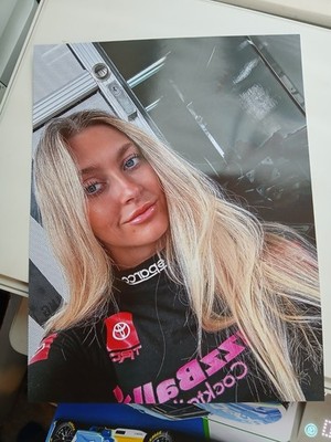 Taylor Reimer 8.5x11 Glossy Photo 2026 Nascar Daytona | eBay